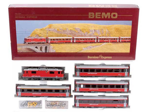 Ho M Bemo 2461 Bernina Express Train Pack