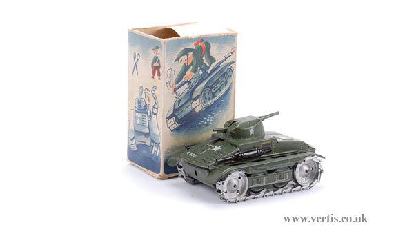 Arnold (germany) A580 Tinplate Clockwork Tank