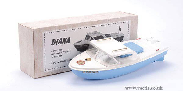 Sutcliffe Models Diana Tinplate Cruiser