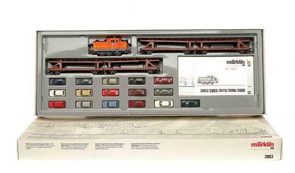 Marklin 2863 Volkswagen Auto Transport Train