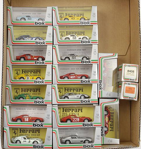 Box Model Ferrari 250 Gto Racing Cars