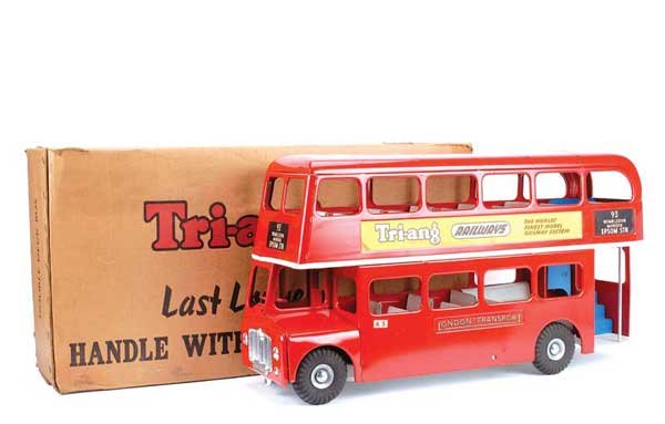 2075: Triang Pressed Steel London Bus - Jun 16, 2006 | Vectis Auctions ...