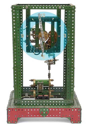Meccano Bulle Clock