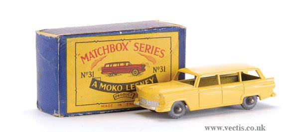 Matchbox No.31a 6 American Ford Station Wagon