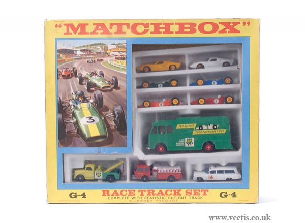 589: Matchbox G4 "Race Track" Gift Set
