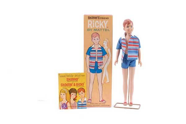 2475: Mattel Barbie Vintage Ricky Doll, 1965
