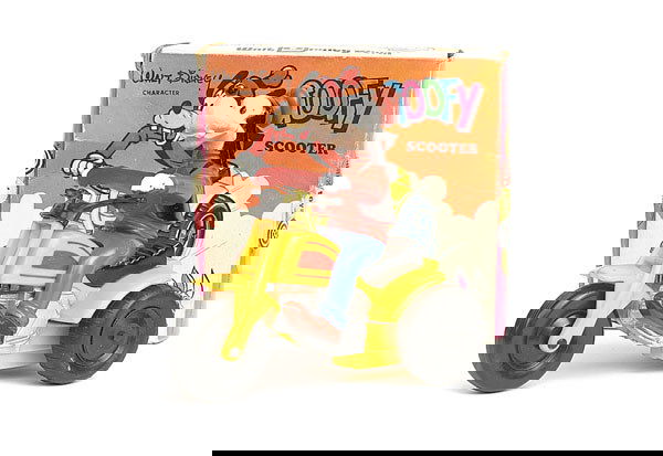 1232: Marx Toys - "Walt Disneys" Goofy on his scooter