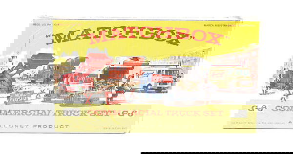 Matchbox No.g6 Commercial Truck Set