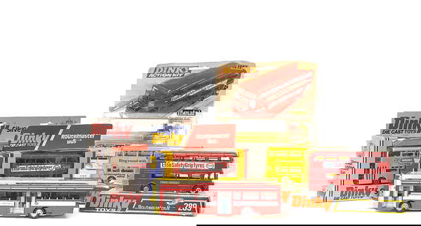 Dinky An Assorted Group Of Buses