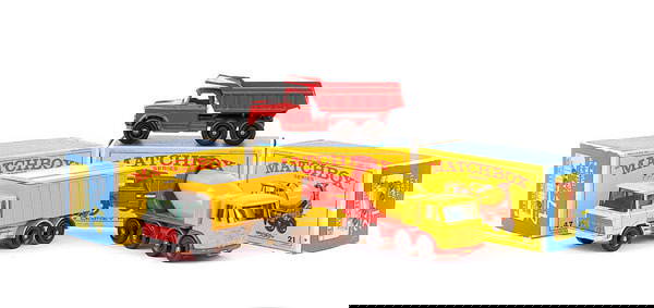 Matchbox Group Of Commercial Vehicles