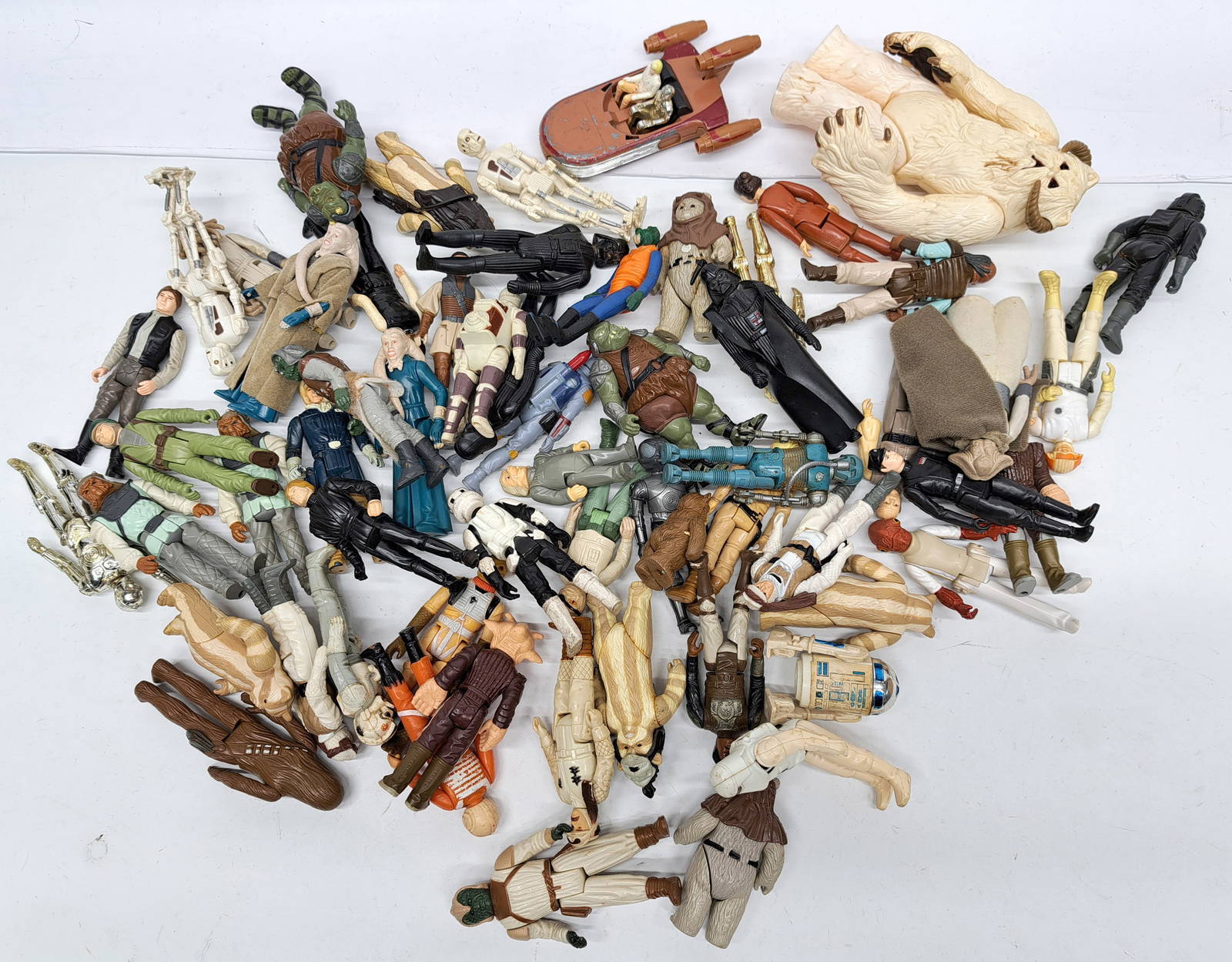 Assortment Of Kenner Star Wars Vintage 3&3/4 Action Figure 'beaters ...