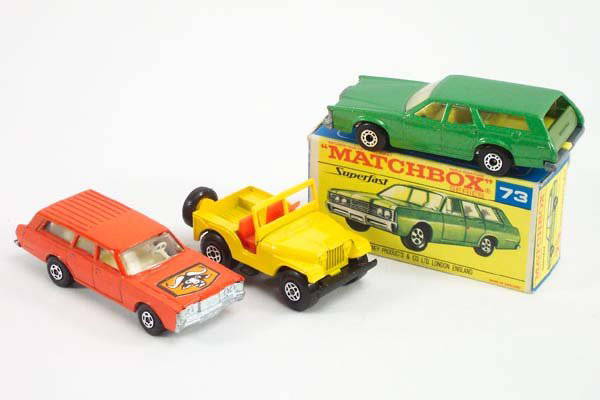 Matchbox Superfast 2 X Mb 73 Mercury Commuter