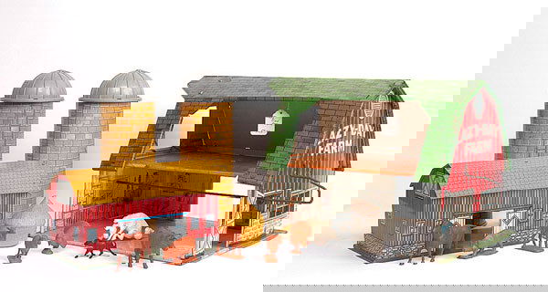 1093: Marx Toys (USA) Lazy Day Farm Set