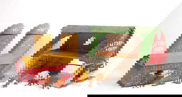 1093: Marx Toys (USA) Lazy Day Farm Set