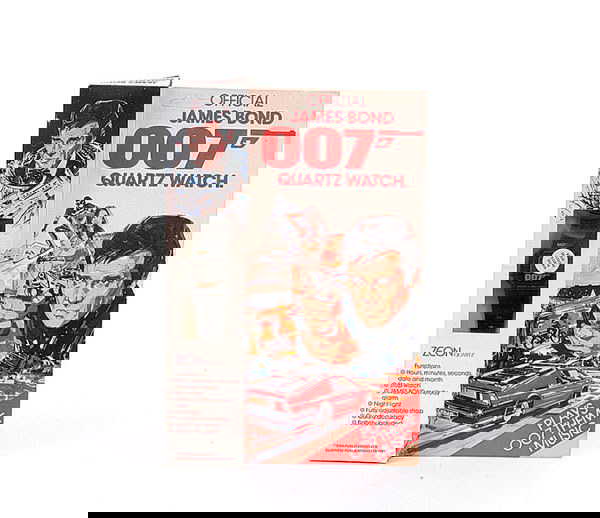 4059: Zeon Quartz "Official James Bond 007" Watch