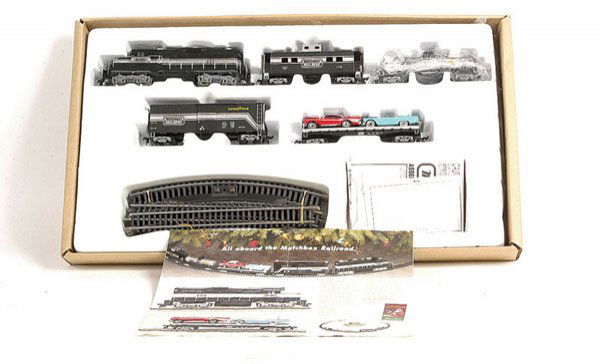 3141: Matchbox HO Matchbox Railroad Freight Train Set