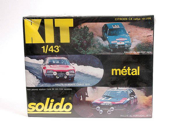 Solido No.29k Citroen Cx Rallye Kit