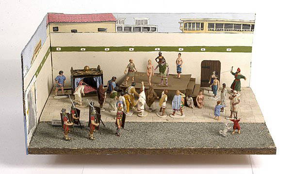Roman Diorama - "Roman Slave Market" - May 16, 2006 | Vectis Auctions ...
