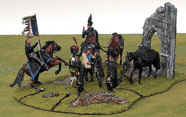 Duke Of Brunswick & Staff 16th June 1815