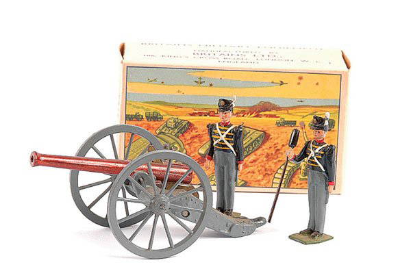 Britains #2152 British Infantry Waterloo Cannon