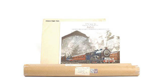 Railway Line Drawings For Locomotives