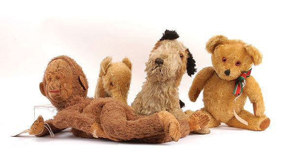 1023: Merrythought Monkey Night-dress Case & Others