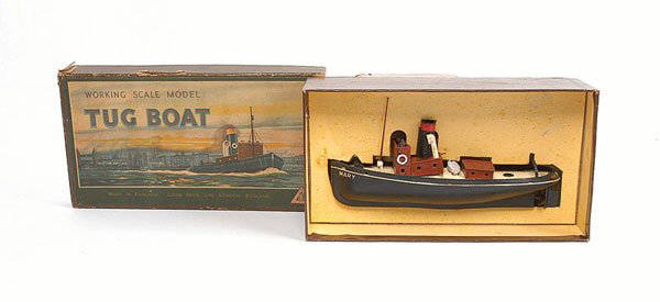 Lines Brothers (triang) Plastic Tug Boat "mary"
