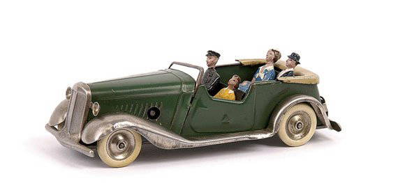 Triang Minic 34m Pre War Tourer With Passengers