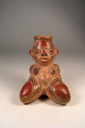 Costa Rican Sitting Figure - Nov 16, 2013 | Lost World Artifacts LLC in Ga.