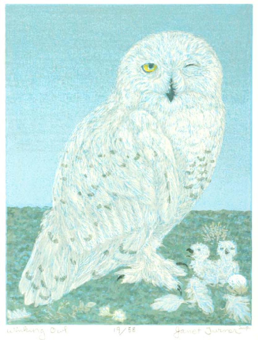 Janet Turner (am. 1914 1988) , Winking Owl, 19/58,