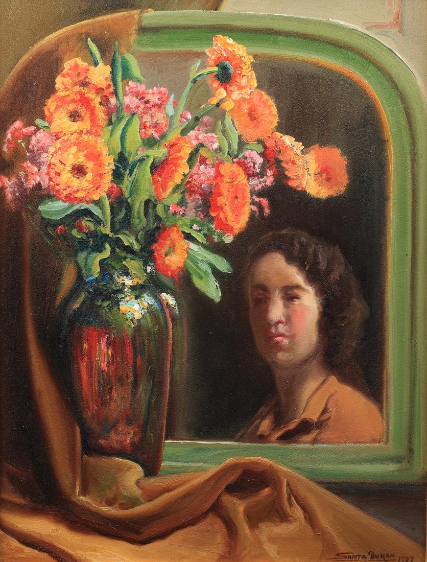 Santa Duran (Am. 1909-2000), Self Portrait with