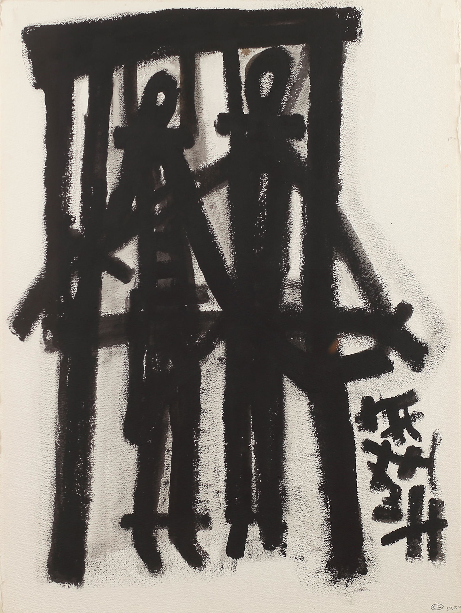 Clyde Connell (Am. 1901-1998), Look What We Did!, 1989, (#0078) on Oct ...