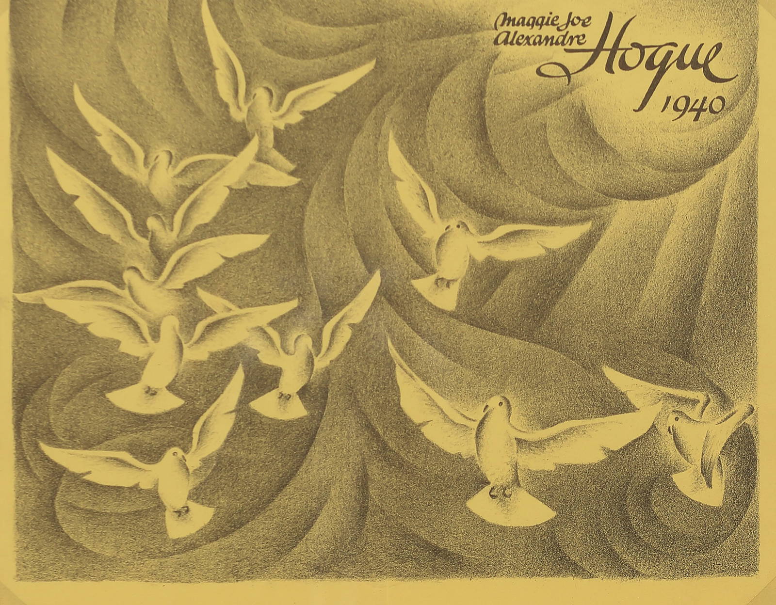 Alexandre Hogue (am. 1898-1994), Set Of Three Prints: (1) Peace, 1940 ...