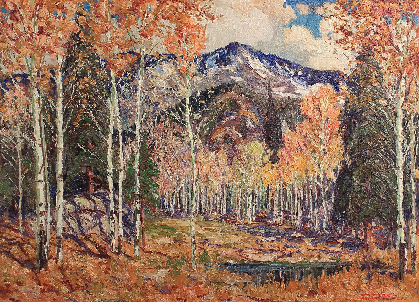 Fremont Ellis (am. 1897 1985), Mountain Landscape, El Rancho De San ...