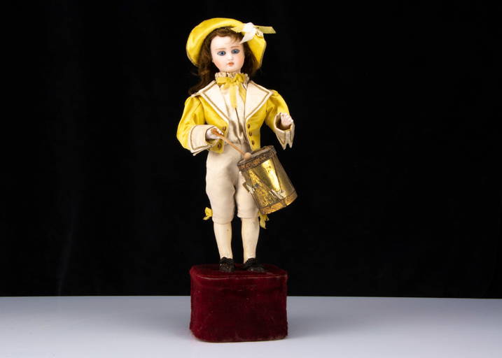 A Leopold Lambert Automaton Drummer Boy,