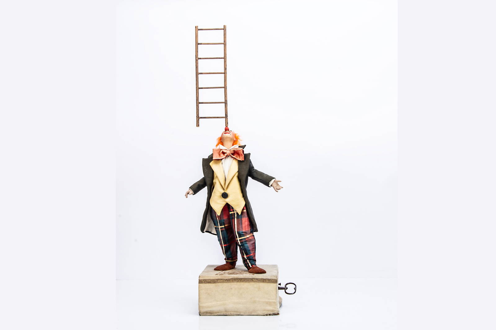 A Rare Roullet & Decamps Clown Balancing Ladder Automaton, Auction
