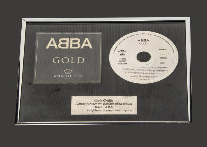 Abba Ifpi Platinum Disc Award,