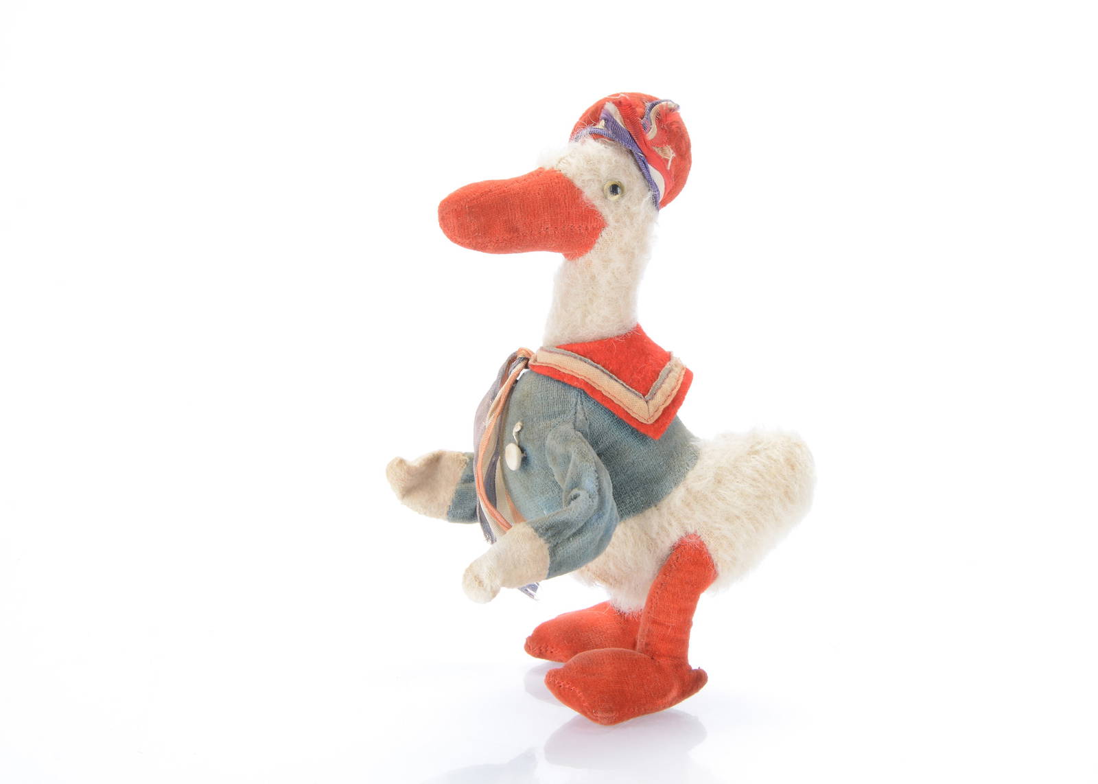 A Rare 1936s Dean's Rag Book Co. Coronation 'long Billed' Donald Duck ...