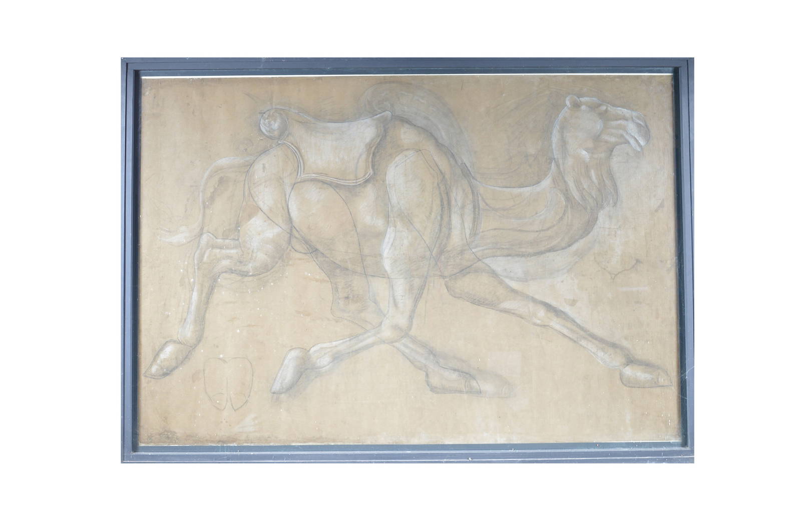 A Rare Very Large Fairground General Arrangement Drawing Of A Trotting ...