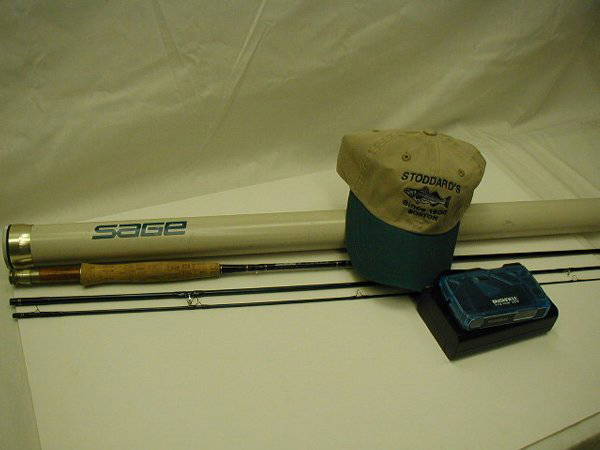 1 Sage Sp 490 3 Graphite Iv 9' Rod,3 Pc.