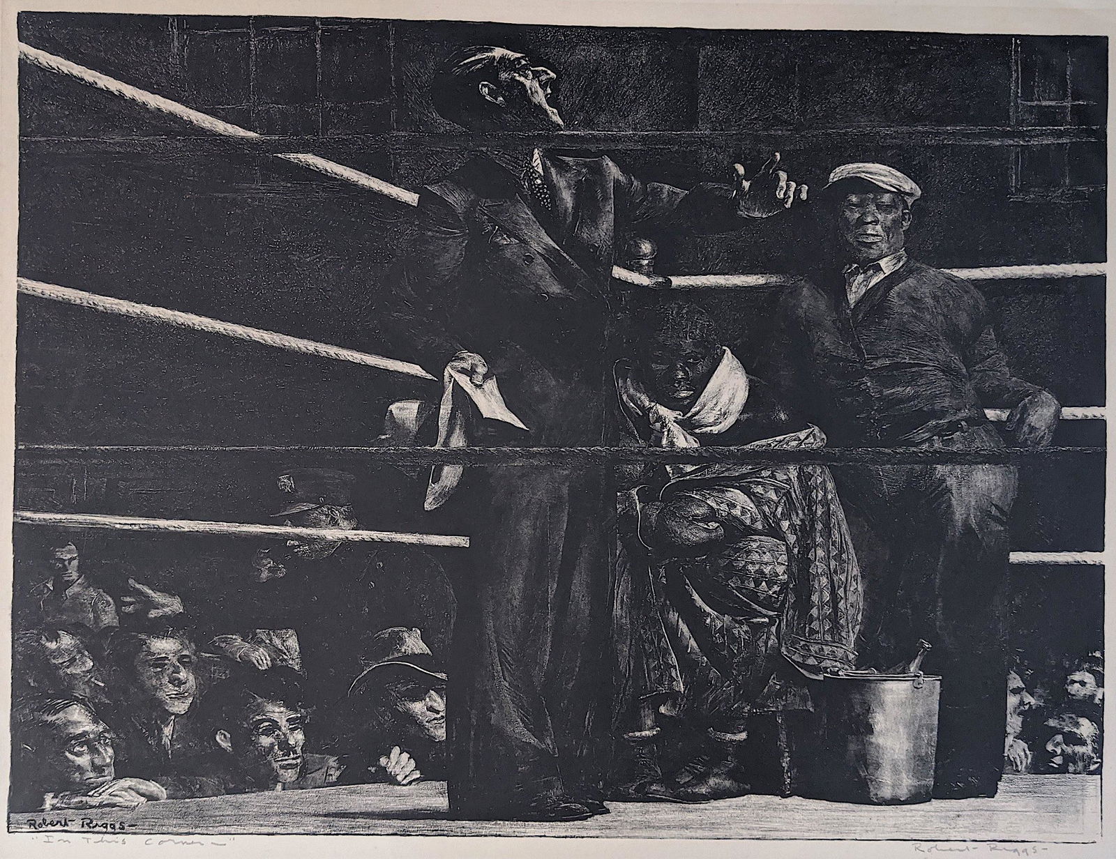 ROBERT RIGGS Lithograph Boxer Signed - Jan 14, 2020 | Artelisted in FL