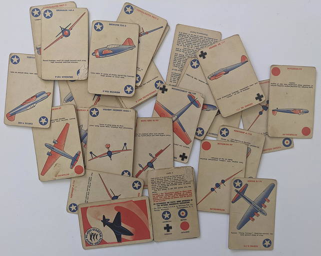 Vintage Rare Set Cards Aviation Bombers Military War