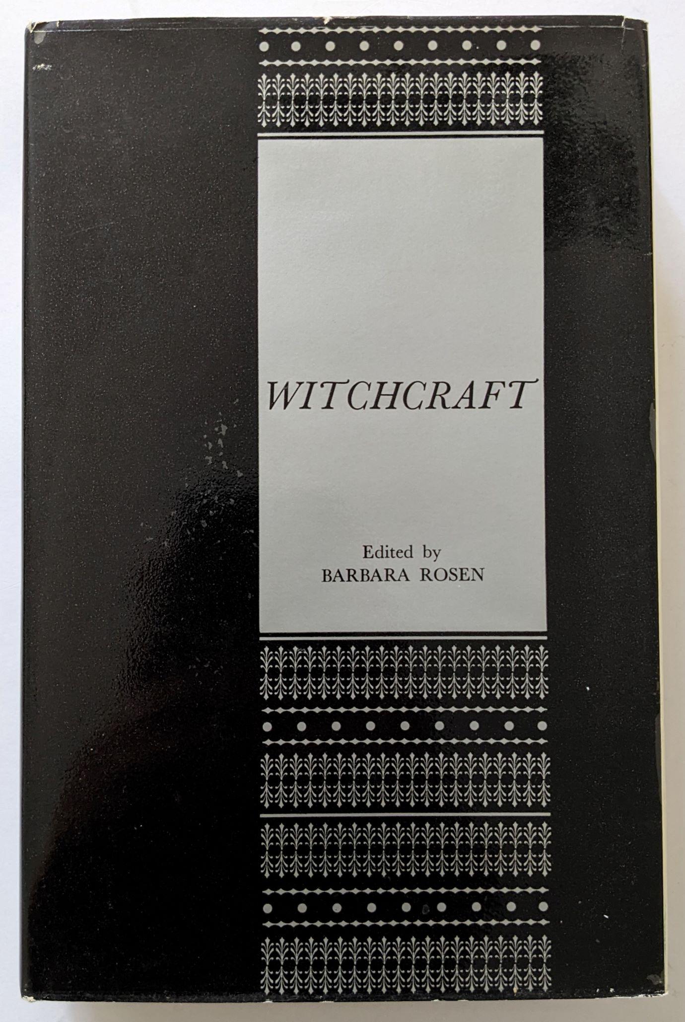Book Witchcraft By Barbara Rosen