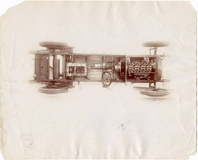 Antique Real Historical Photo Car Matheson Chasis, 1906 (#0168) on Dec ...