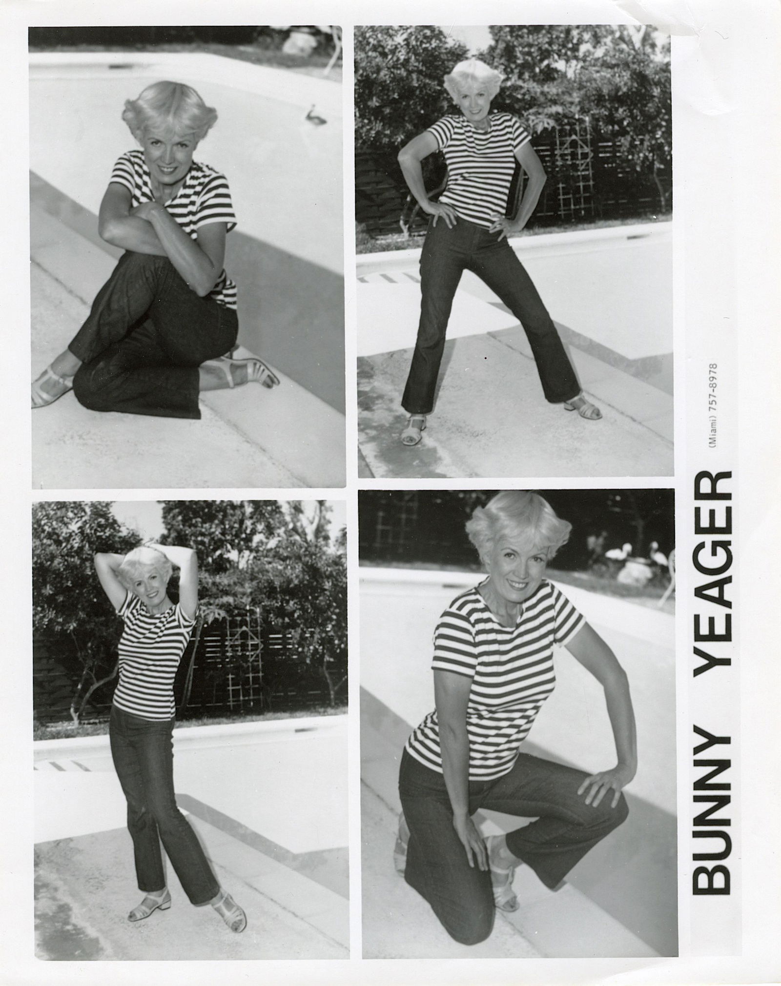 Original Pin Up Photograph from Archives of BUNNY YEAGER (#0509) on Jan ...