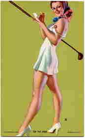 Winter Pin-Up Calendar Girl by Bill Randall - Oct 12, 2013 | Cowan's ...