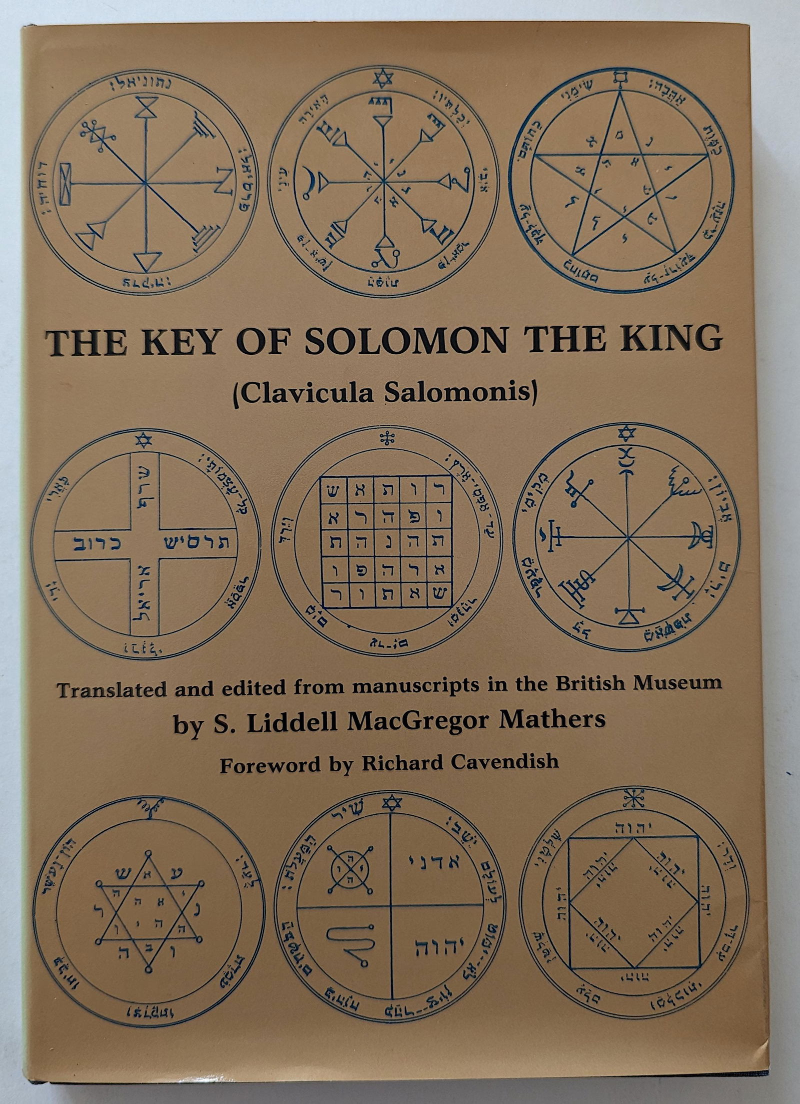 Vintage Book The Key Of Solomon The King
