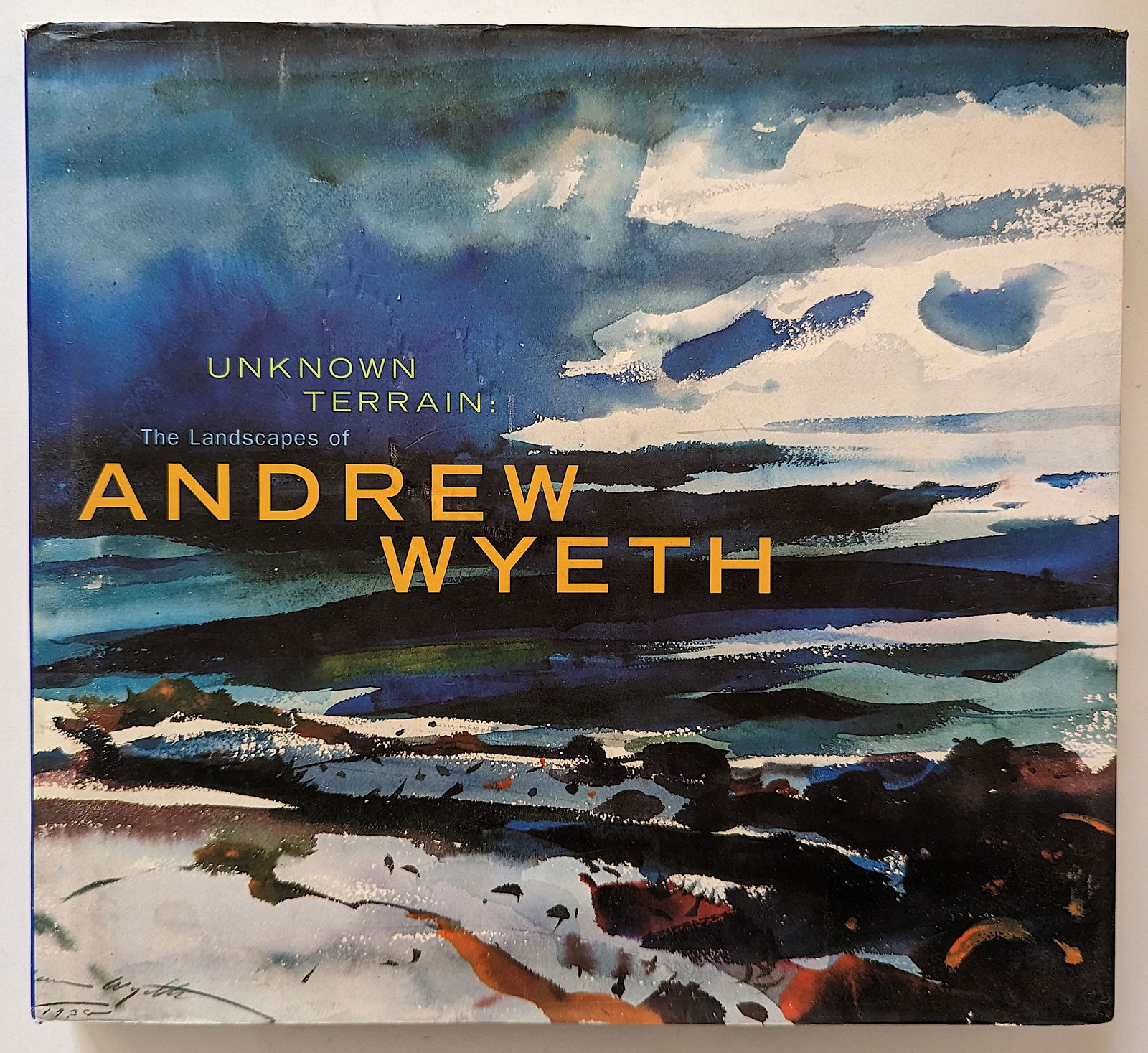 Vintage Book Andrew Wyeth Landscapes, 1998