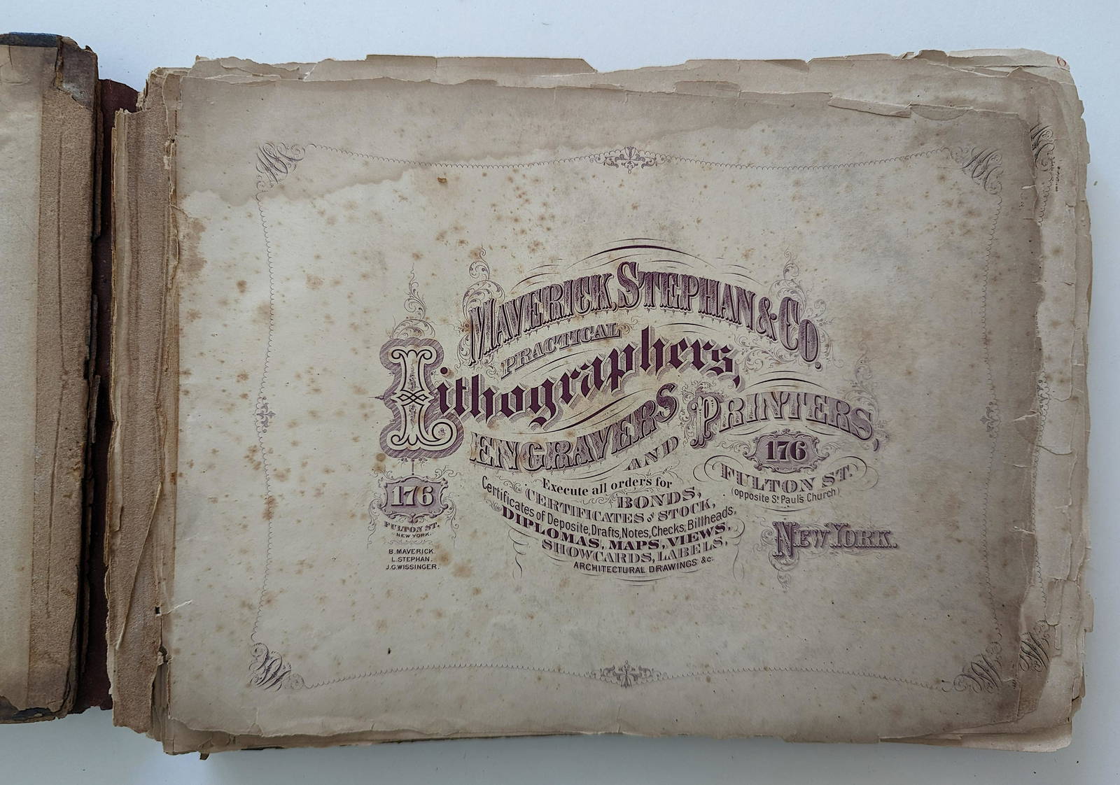Very Rare Specimen Book Type Styles For Engravers, 19th C. Auction