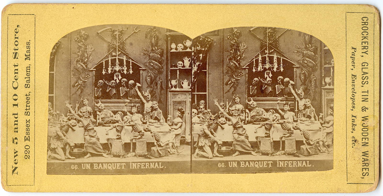 Very Rare Mechanical Ephemera Victorian Tradecard Auction